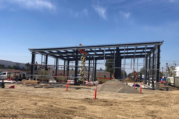 NFI Construction Site in Ontario, CA | JETSI